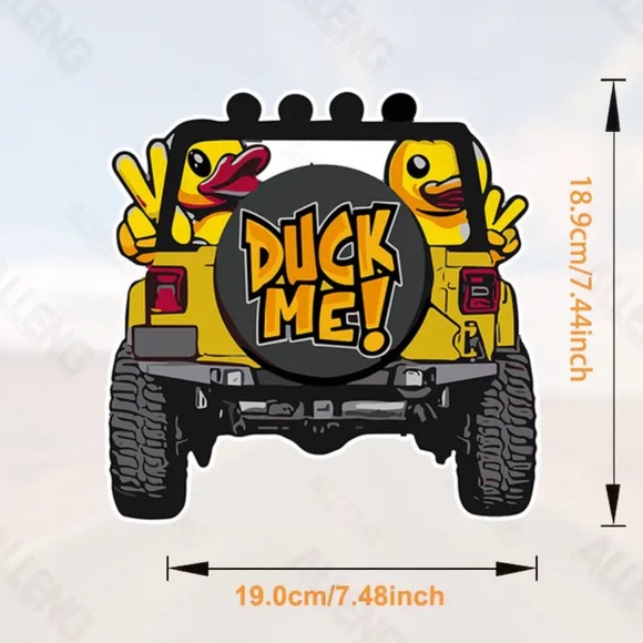 Other | Duck Me Jeep Vinyl Sticker | Poshmark